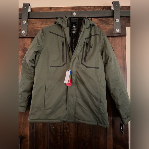 Spyder | Jackets & Coats | Spyder Mens Olive Ski Jacket | Poshmark